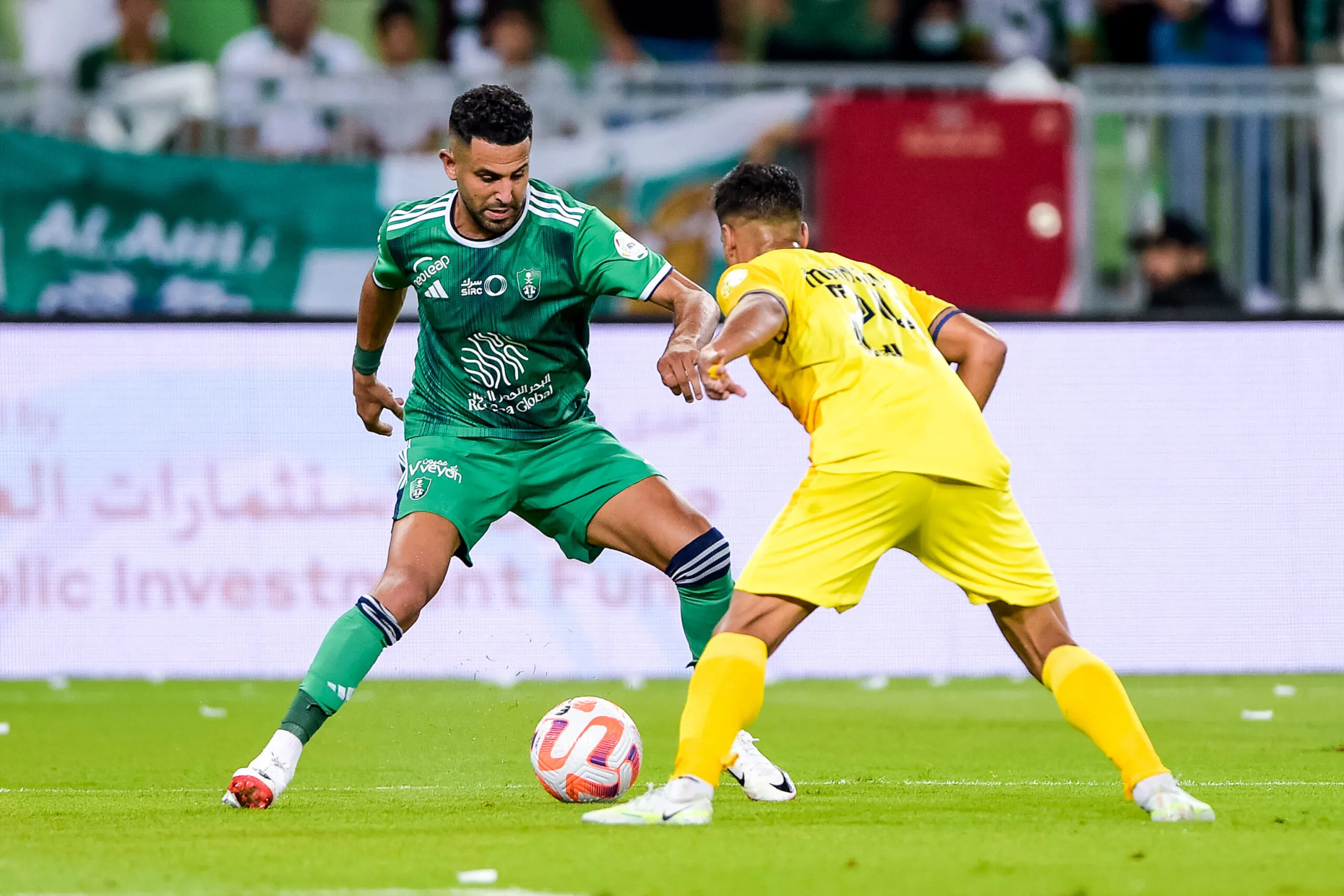 Riyad Mahrez marque son premier but avec Al-Ahli - Saudi Pro League ...