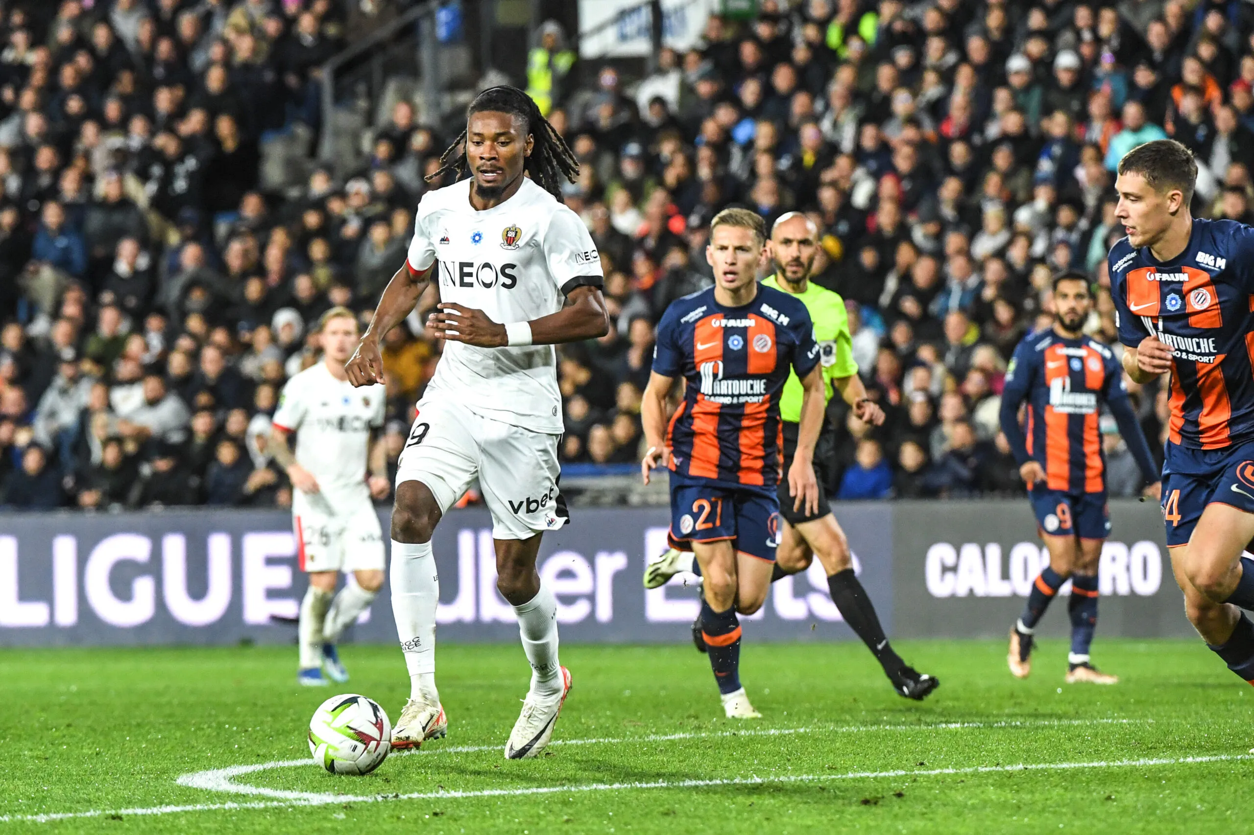 Montpellier et Nice ronronnent à la Mosson - Ligue 1 - J13 ...