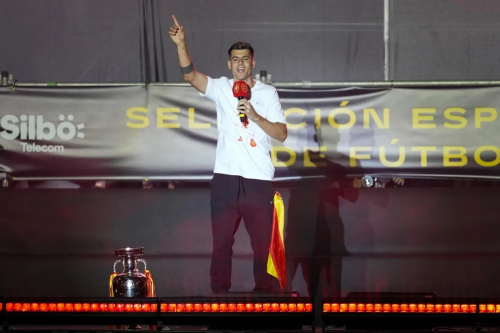 Álvaro Morata à Milan - Italie - AC Milan - 19 Juil. 2024 - SO FOOT.com