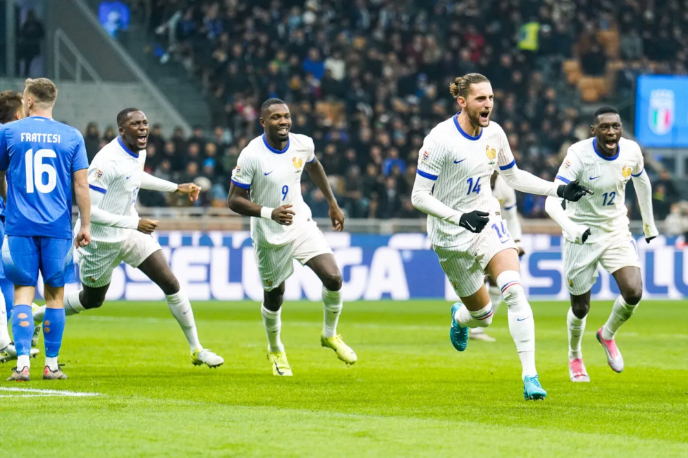 Les Bleus dégustent l’Italie - Ligue des nations - J6 - Italie-France ...
