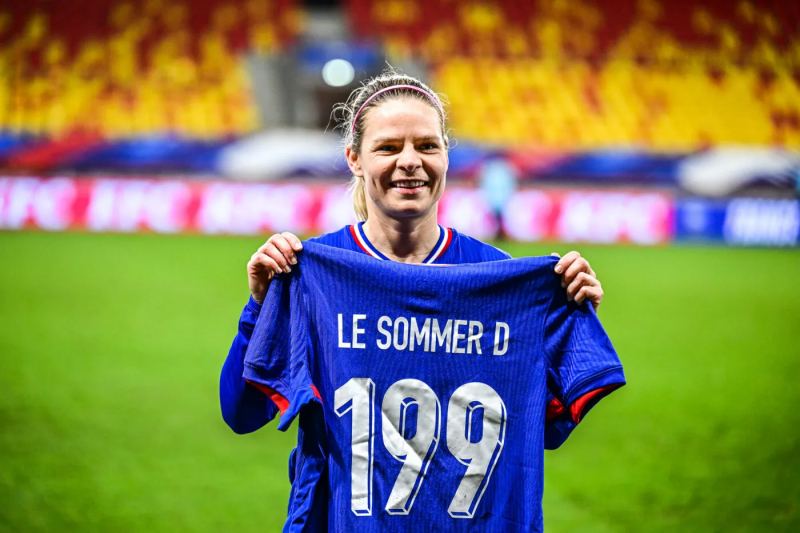 Le nouveau record d’Eugénie Le Sommer - Ligue des nations - Ligue A ...