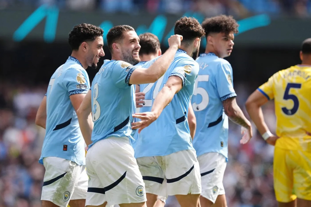 Mené 2-0, Manchester City renverse Crystal Palace - Premier League ...