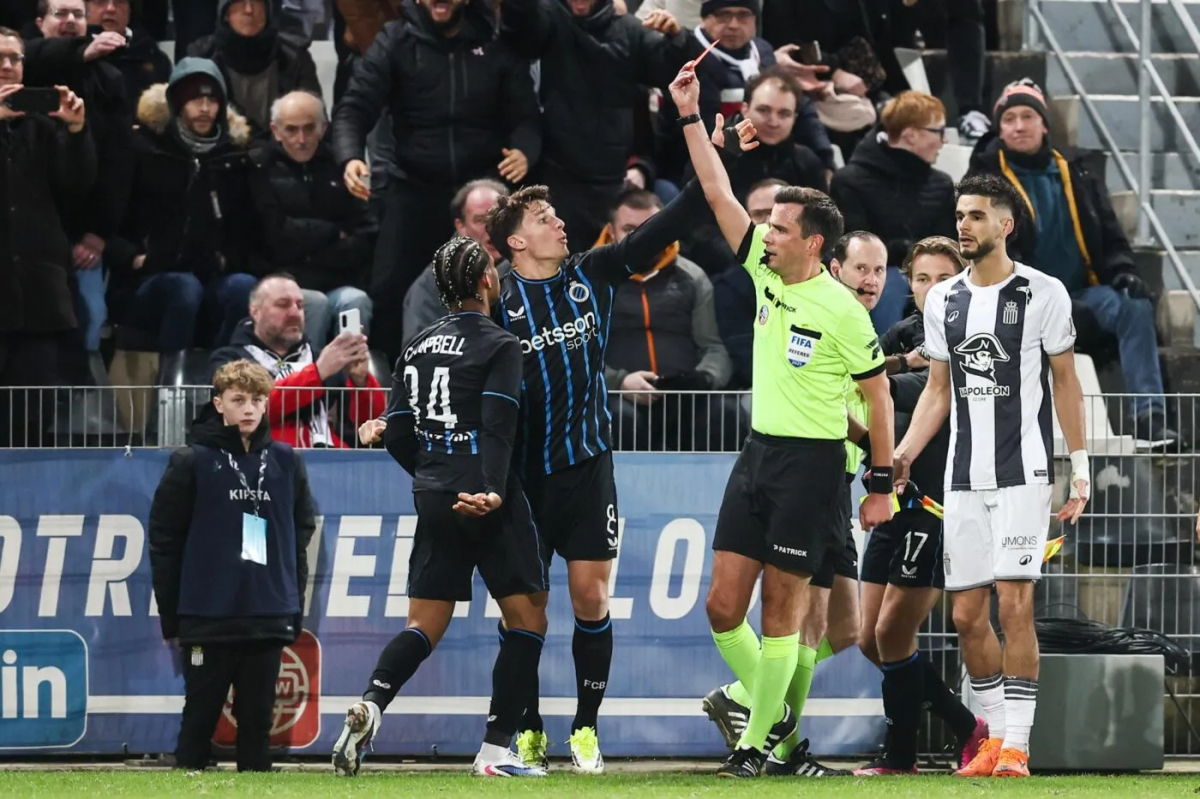 Éliminés de Coupe de Belgique, les joueurs du Club Bruges pètent les ...