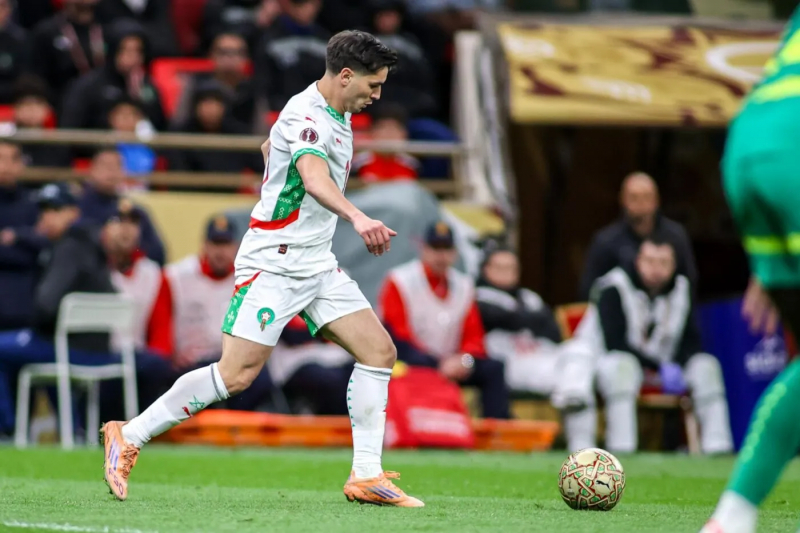 Brahim Díaz s’est-il inspiré de Franck Dubosc ? - CAN 2025 - Finale ...
