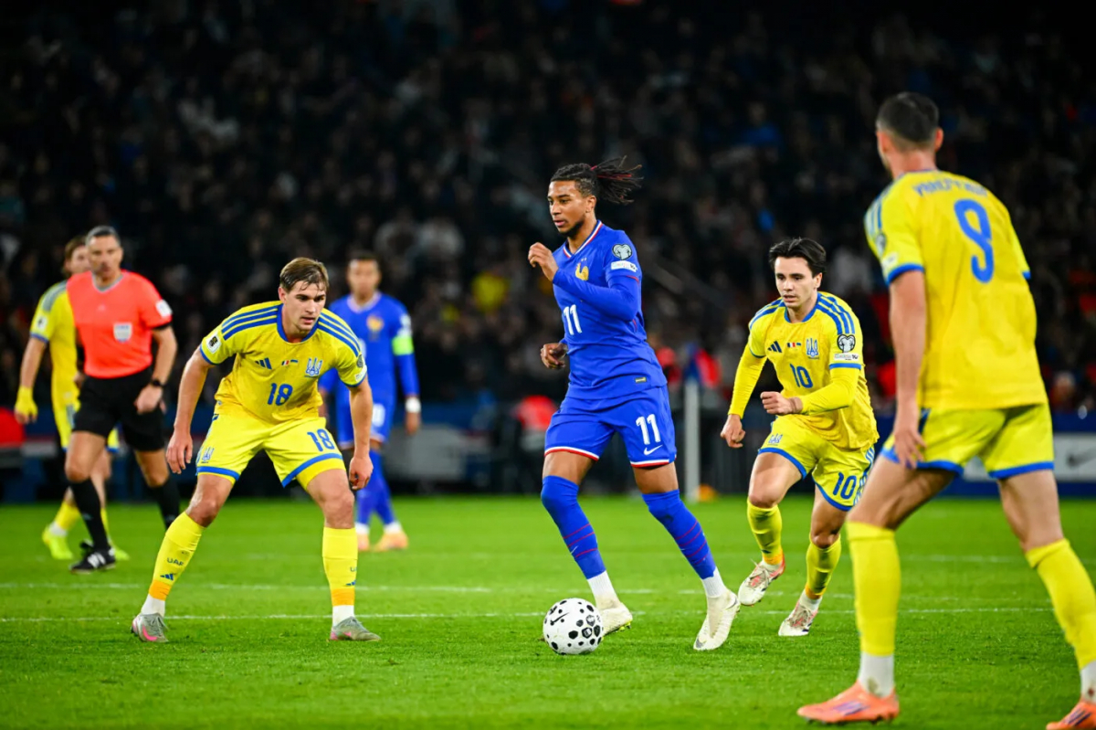 Les notes des Bleus contre l’Ukraine - Mondial 2026 - Qualifs - France ...